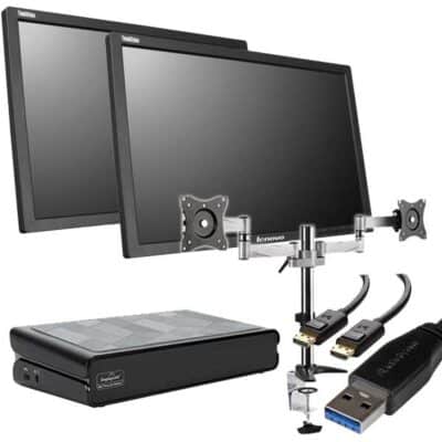 Dual Monitors NZ | Refurbished Dual Screen Setups | NZLW