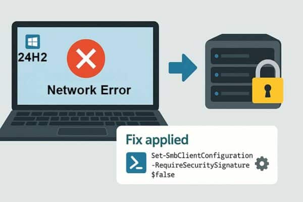 Fix SMB & Guest Logon Errors in Windows 11 24H2