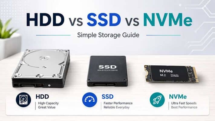 HDD vs SSD vs NVMe: Simple NZ Guide